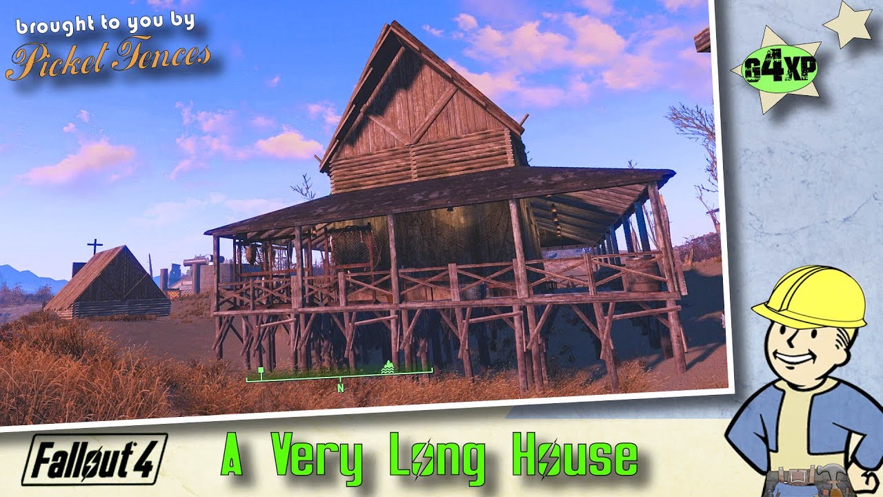 Viking Longhouse - Fallout 4 - YouTube