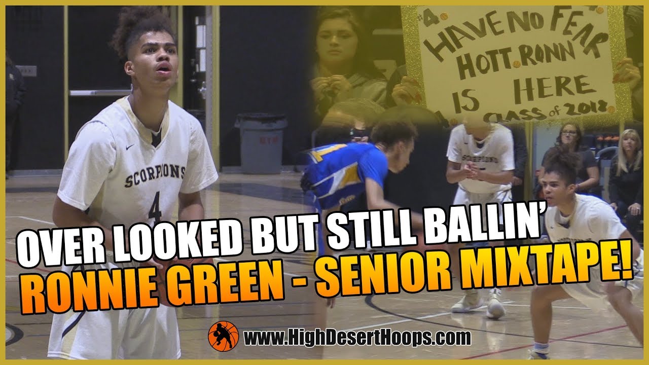 OVER LOOKED GUARD ON THE WEST COAST | RONNIE GREEN - C/O '18 SENIOR ...