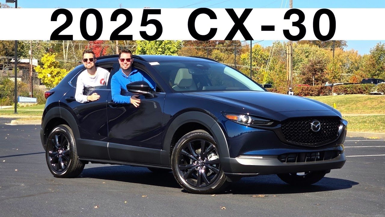 2025 Mazda CX-30 Takes On Honda HRV For BEST Compact SUV - YouTube