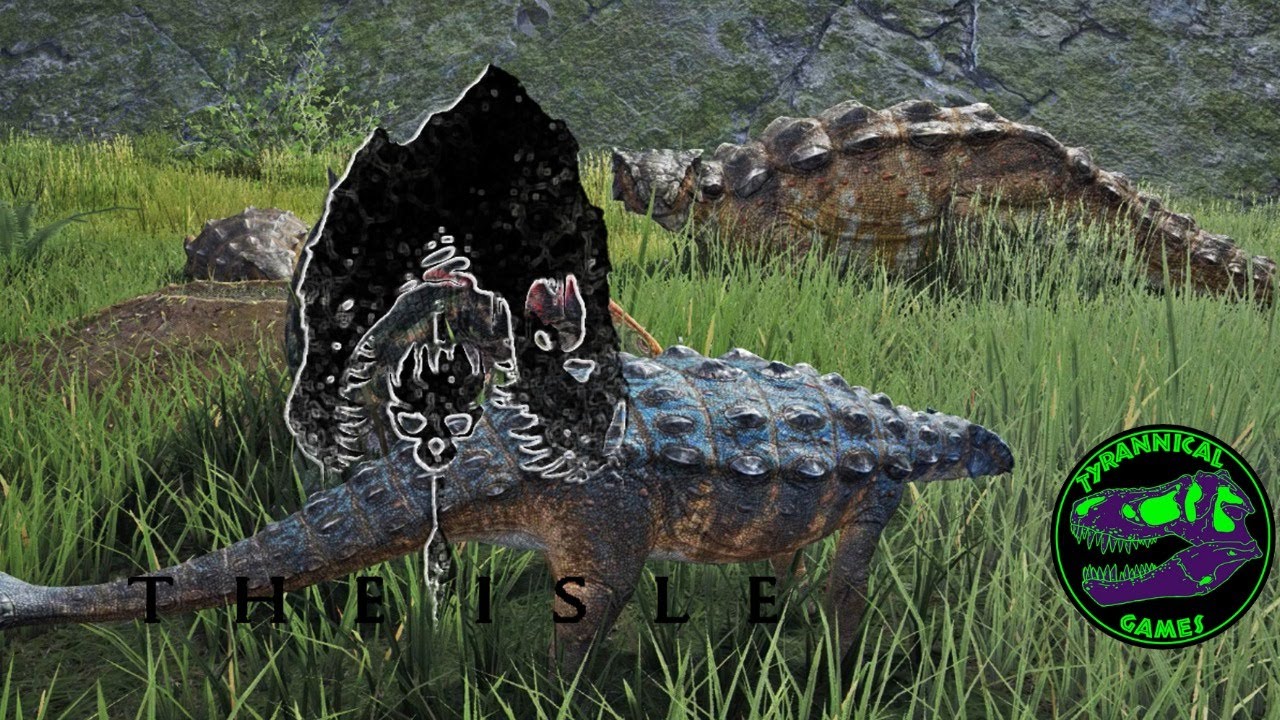 The Isle - ANKYLOSAURUS MASTER DEFENDER NESTING GAMEPLAY ON THE BIO ...