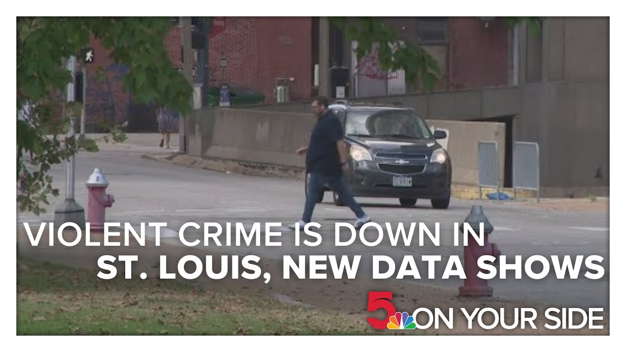 Violent crime is down in St. Louis, new data shows - YouTube