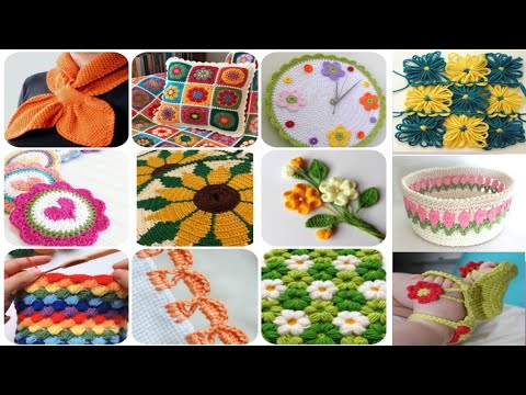 Crochet hand knitting design ideas latest # beautiful artical with ...