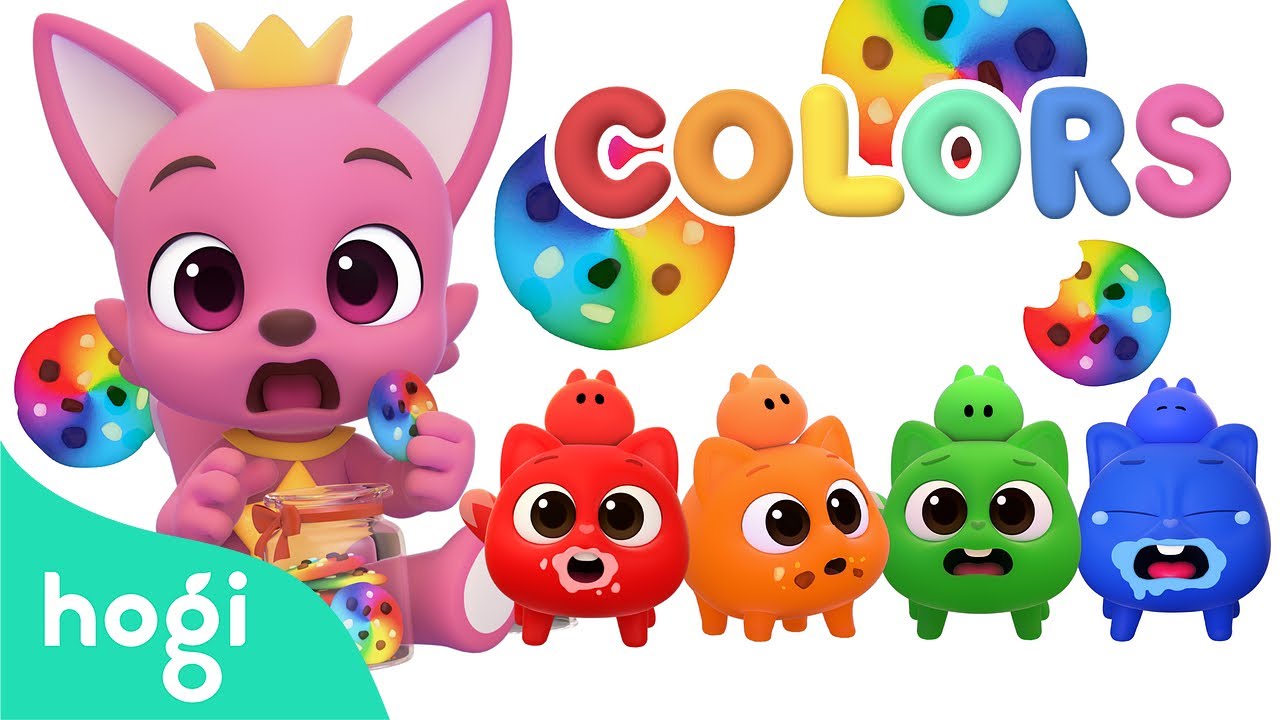 [NEW ] 🍬🍦 🍪 Learn Colors with Yummy Treats (Yes Papa Song)｜Colors for ...
