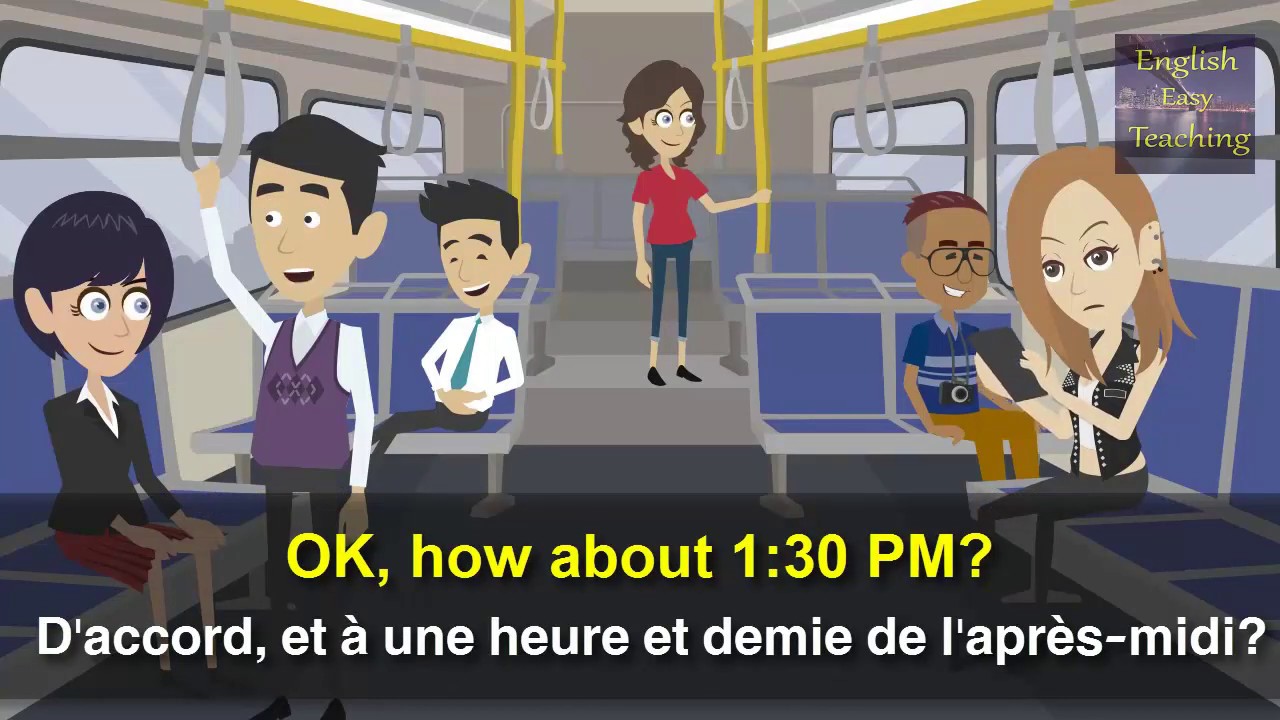 apprendre l'anglais dans une conversation - leçon 7 - YouTube