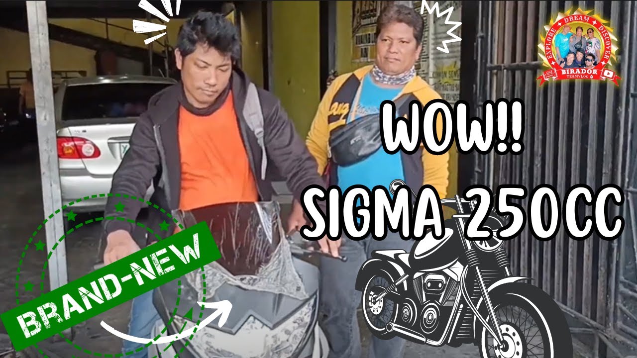 SIGMA 250CC BOY TUMBA PANG ROAD TRIP BROOM BROOM - YouTube