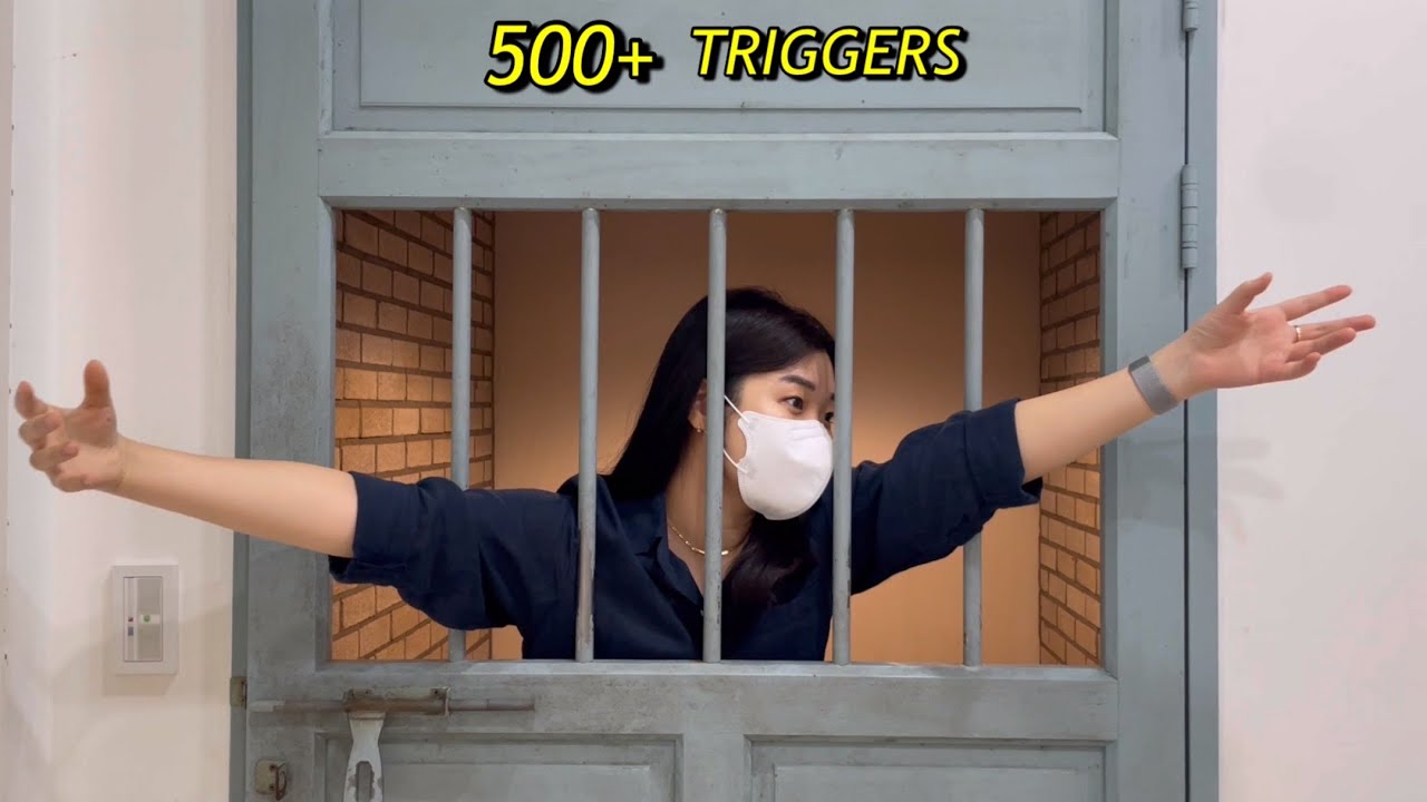 ASMR 500+ TRIGGERS 😽 Public in multiple locations 💡 (Tapping , Scratching , Tracing) - YouTube