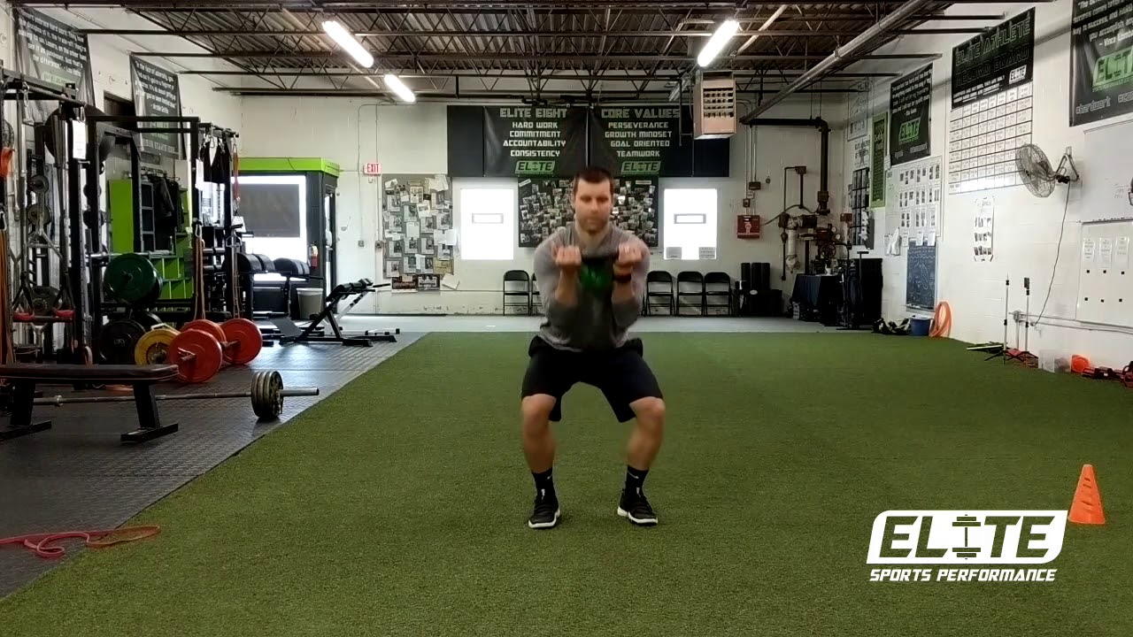 Front Squat with Plate - YouTube