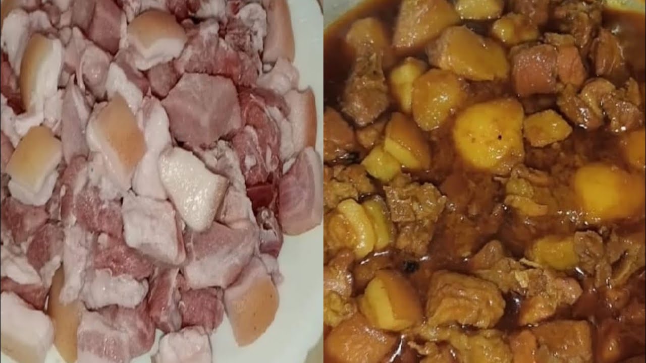 sukor mangso kosha/Desi style pork recipe // Tripura girls// - YouTube