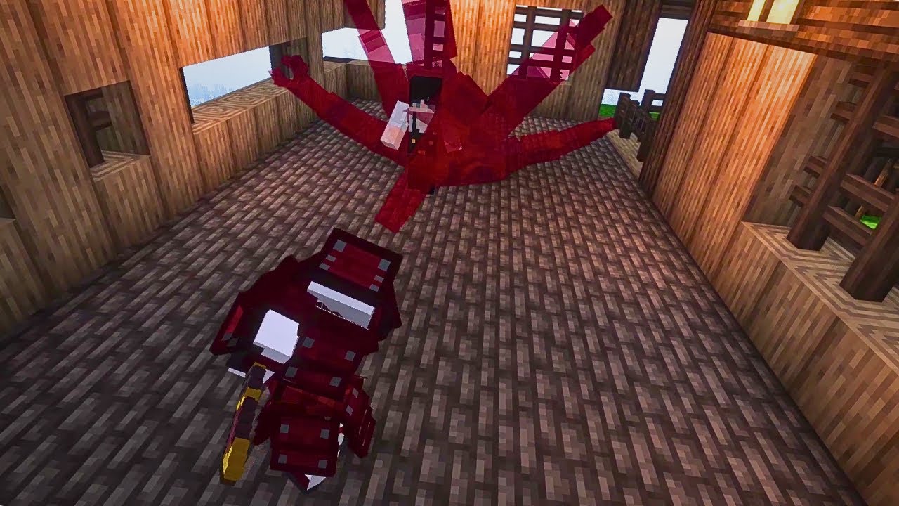 Nine Tails Boss Fight - Minecraft Epic Fight - YouTube