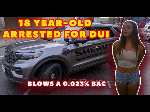 Bodycam DUI Arrest - 18 Year-Old Woman Arrested Even After Performing Flawless Field Sobriety Tests