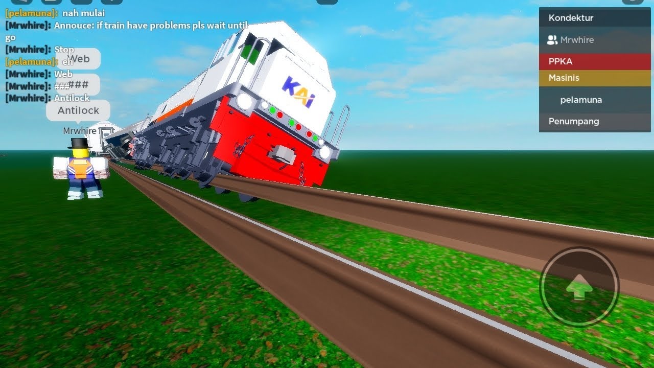 main game [KAR] KERETA API ROBLOX waw eh malah plh - YouTube