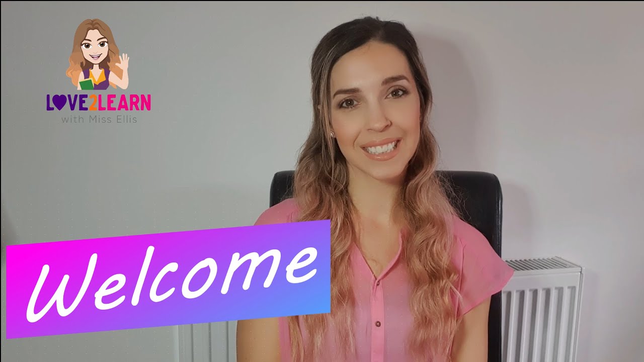 Welcome to Love2Learn with Miss Ellis 💜 - YouTube