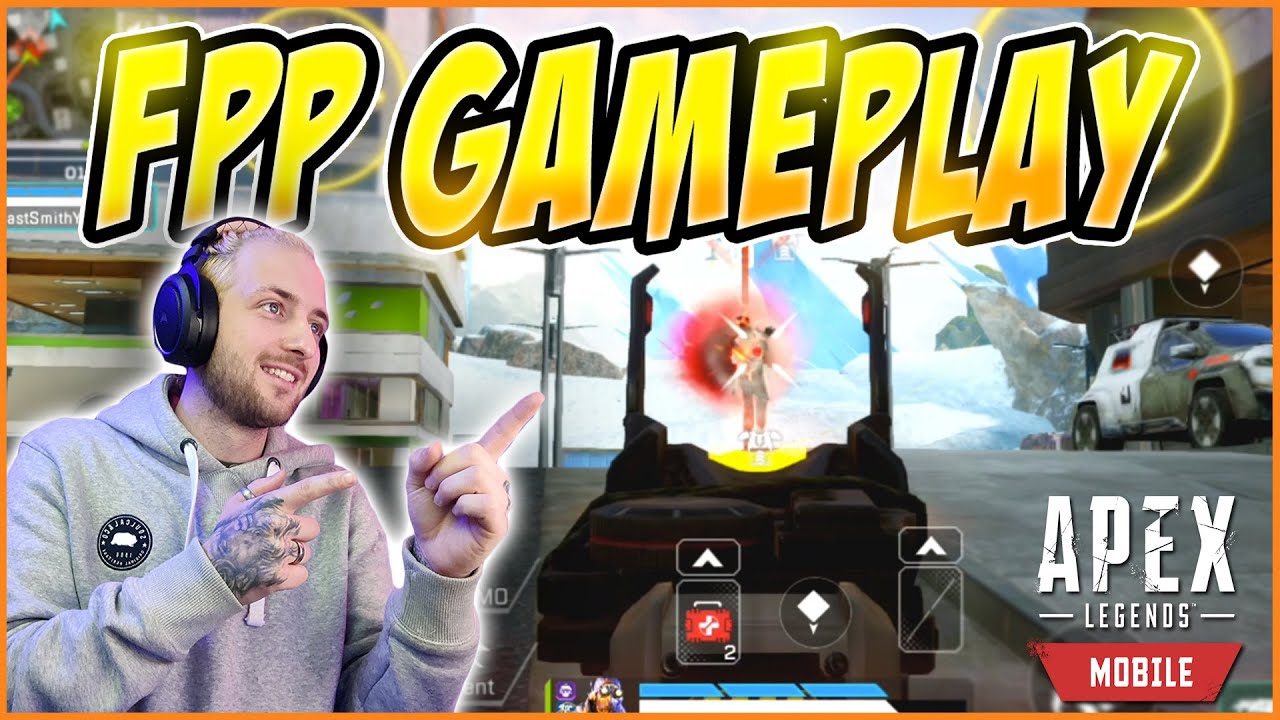 *NEW* FIRST PERSON PERSPECTIVE (FPP) GAMEPLAY - APEX LEGENDS MOBILE ...