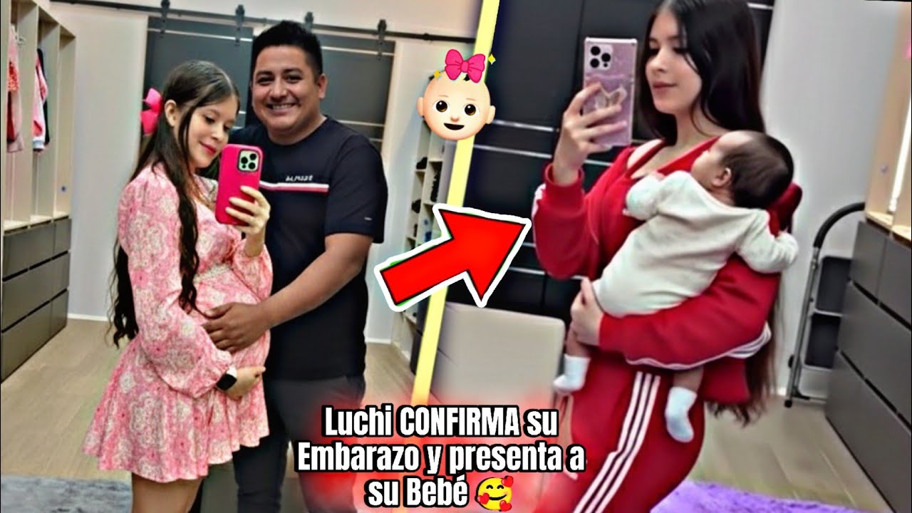 Luchi Por Fin Confirma Su Embarazo Y Presenta A Su Bebé Youtube