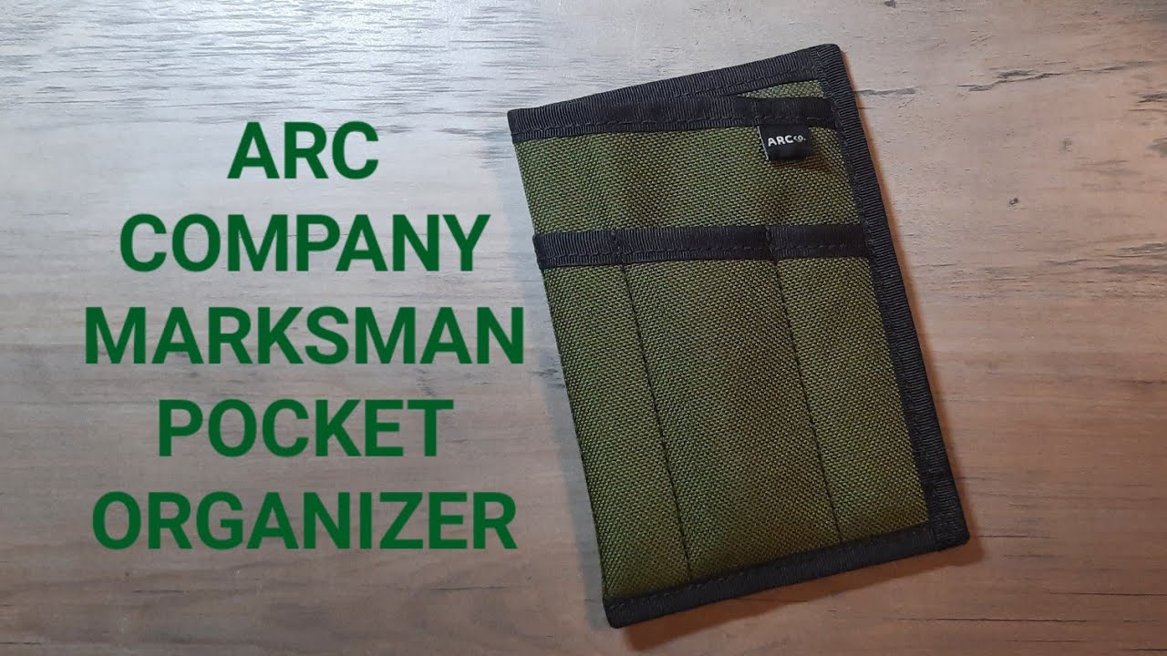 ARC COMPANY MARKSMAN: my new edc writing kit pouch! - YouTube