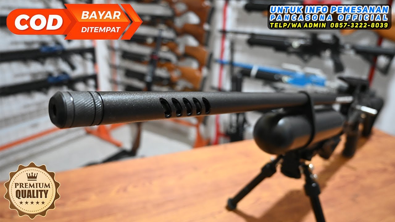 Harga dan model baru senapan angin PCP BOCAP PREDATOR 500CC HOLLOW ...
