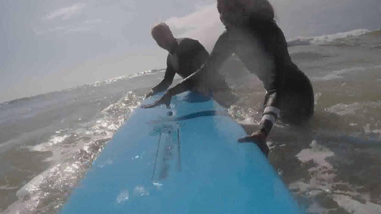 WECT’s Frances Weller takes surfing lessons for the first time ahead of ...