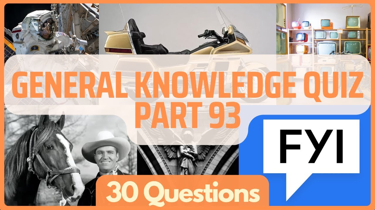 General Knowledge Pub Quiz Trivia | Part 93 - YouTube