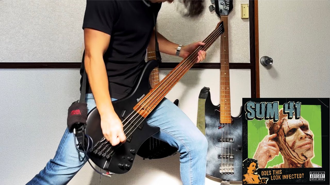 Sum 41 - Over My Head (Better Off Dead) || Bass Cover - YouTube