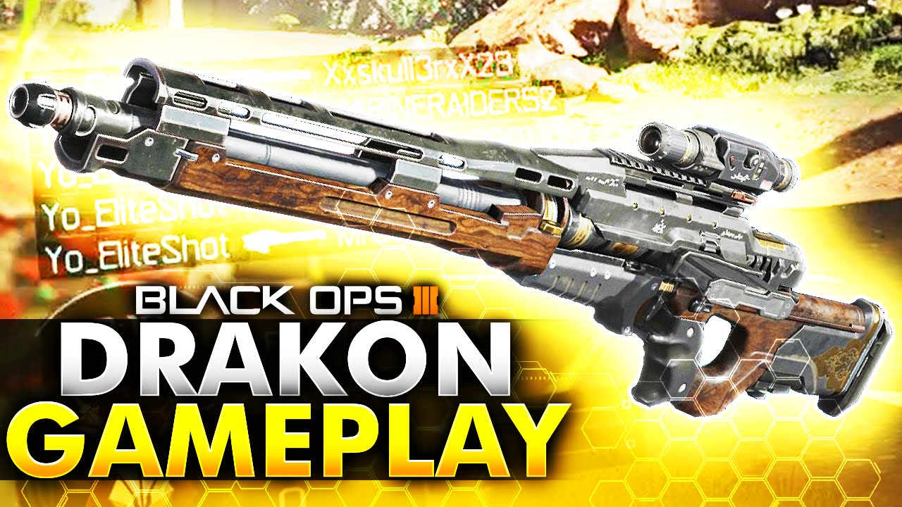 BO3 DRAKON GAMEPLAY! - YouTube
