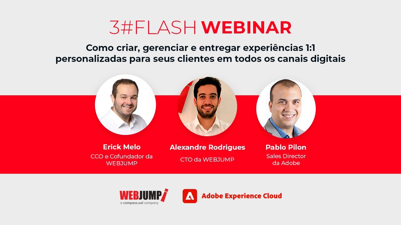 3# flash webinar WEBJUMP | Escalar experiências 1:1 hiperpersonalizadas - YouTube