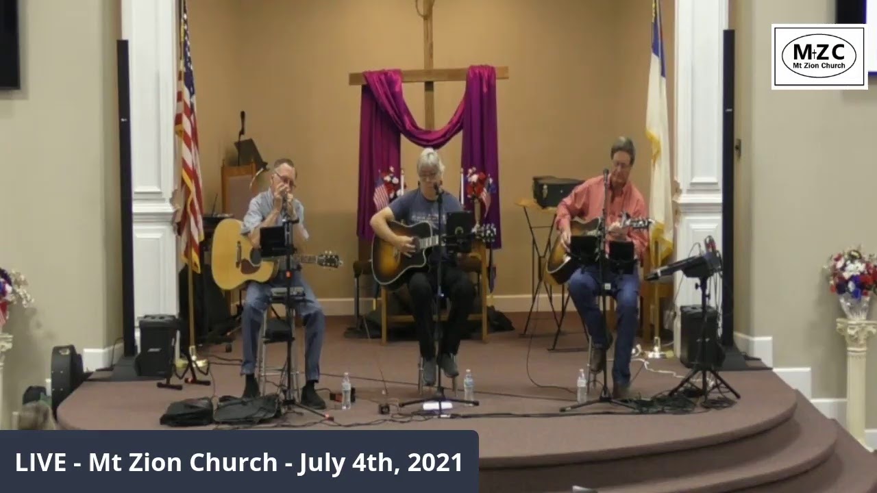 LIVE MT Zion 4th of July Celebration Larry Weathers, Danny Cobb, Fred ...