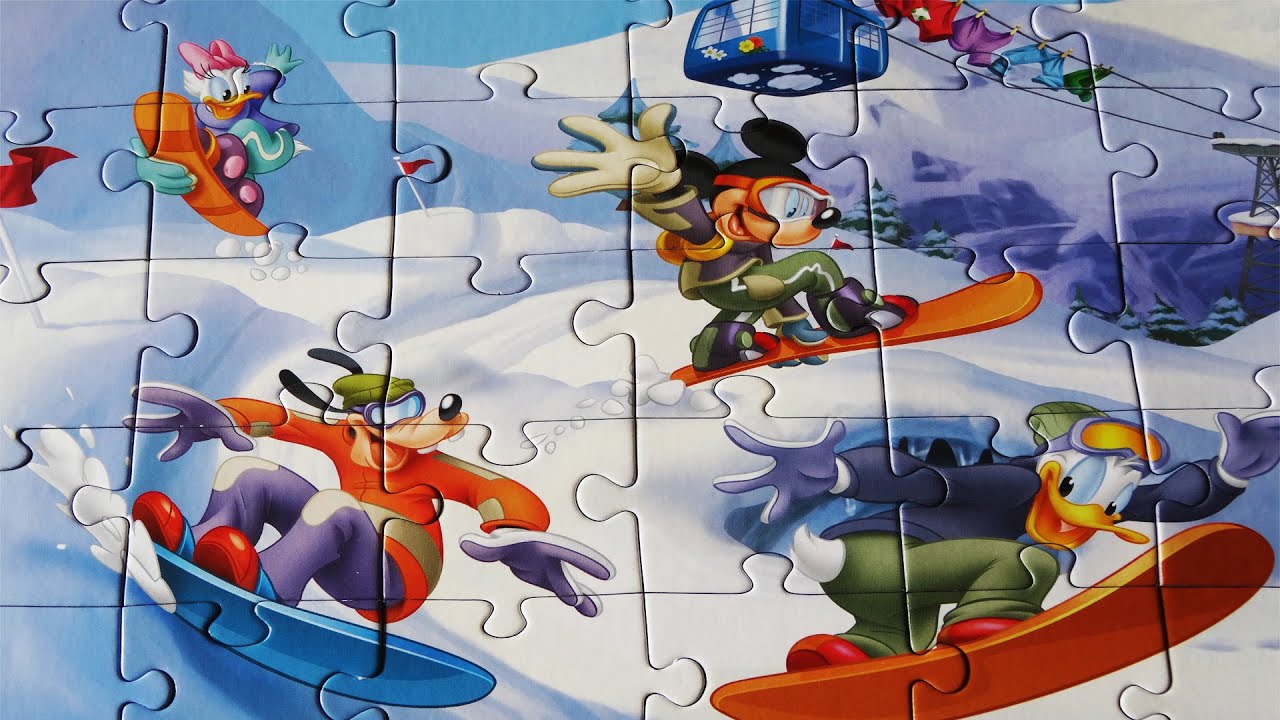 Mickey Mouse Clubhouse Puzzle Toy Disney Games Jigsaw Puzzles Pluto ...