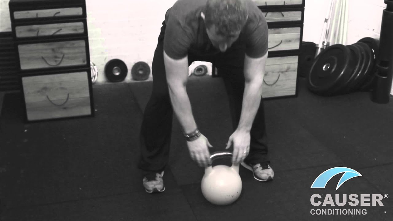 Kettlebell 9 Position Squat Matrix for Ankle and Hip Mobility - YouTube