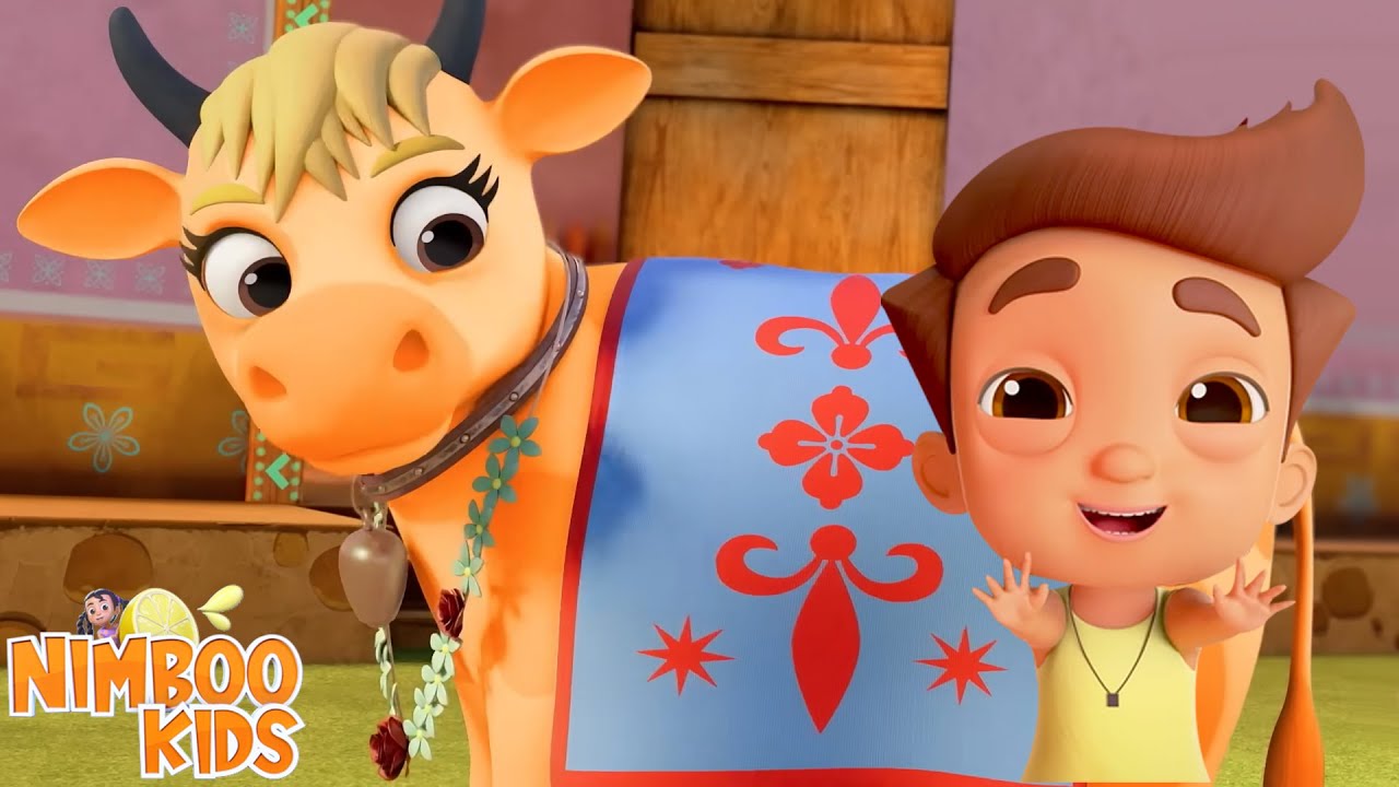 Gaiya Meri Gaiyya, गैया मेरी गैय्या, Cartoon Videos and Hindi Rhymes ...