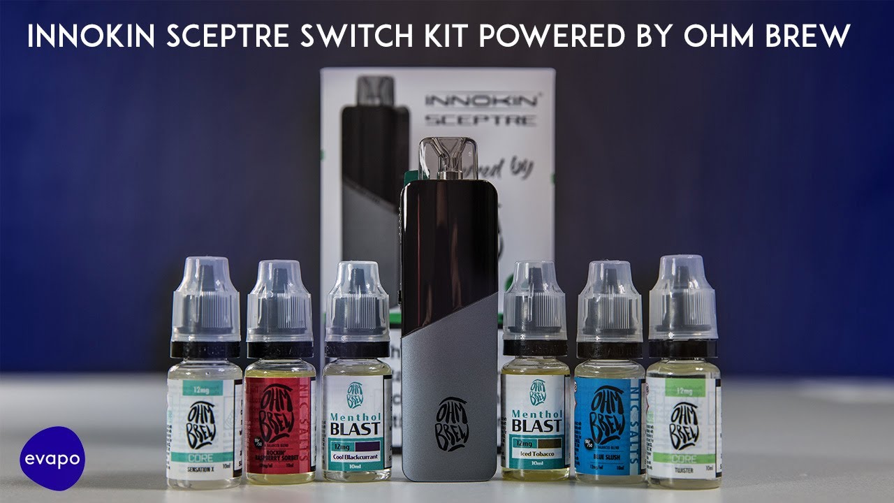 Innokin Sceptre Switch Kit Powered By Ohm Brew - YouTube
