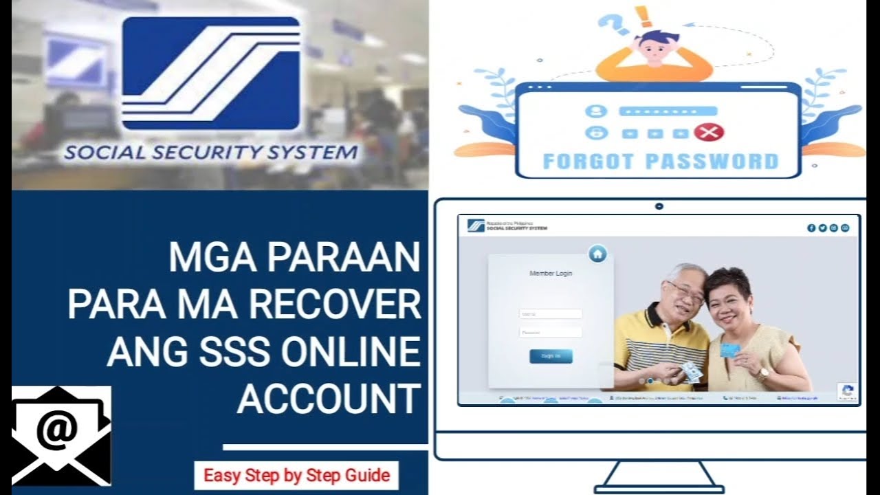 PAANO MA RECOVER ANG SSS ONLINE ACCOUNT| HR. LEAH G. - YouTube