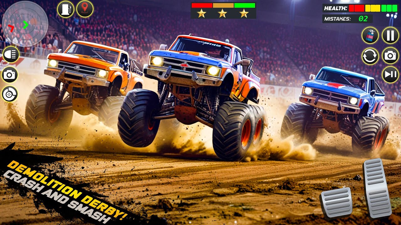 Demolition Derby Battle 2025 | Maximum Destruction | Monster Car Heat ...