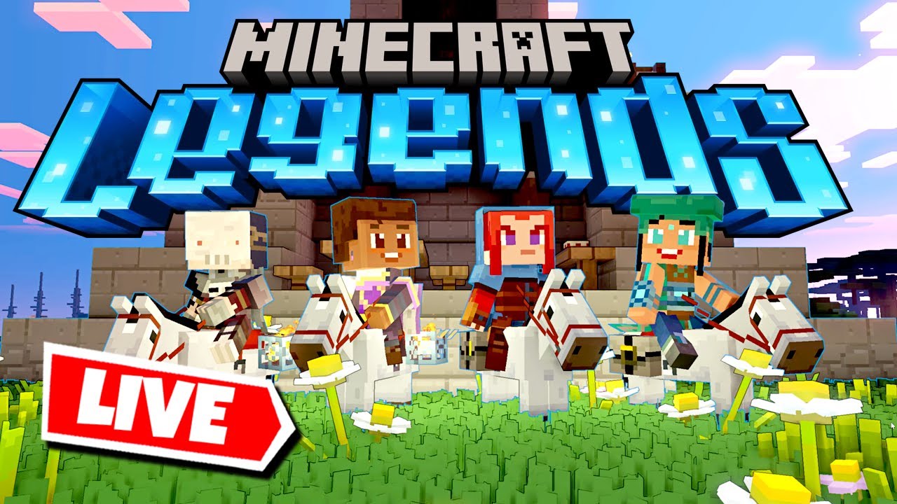 **LIVE** - Minecraft Legends Part 1 - Adventure Awaits !tip - YouTube