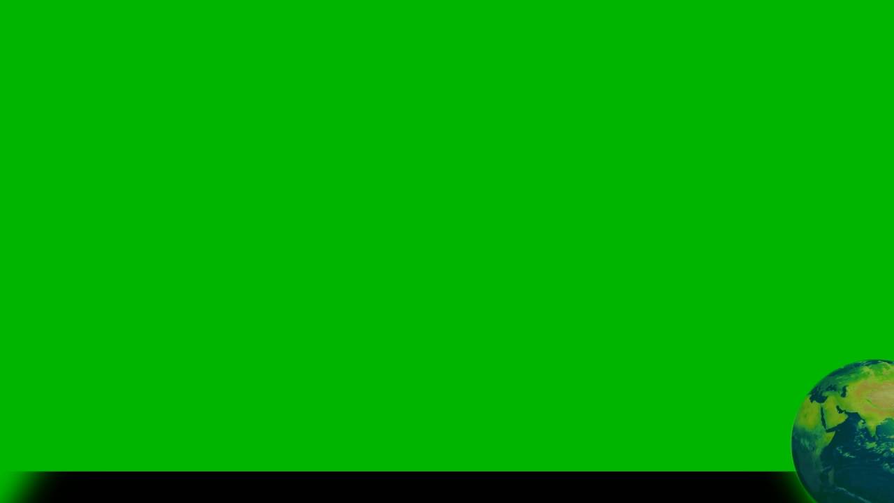 FREE HD Green Screen NEWS TICKER with SPINNING EARTH - YouTube