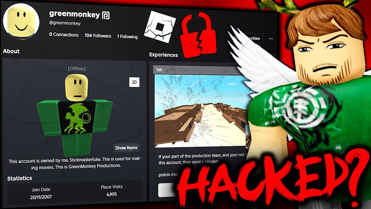 Someone Broke Into Stickmasterluke’s Account... But Why? (ROBLOX) - YouTube