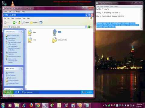 Windows Shadow Copies Implementation. - YouTube