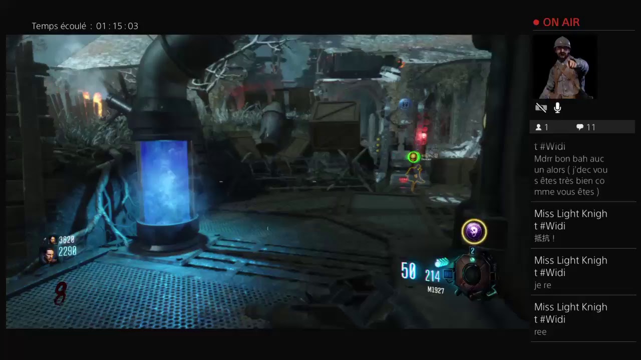 BO3 zombie DLC5 #3. Road 100 abos - YouTube