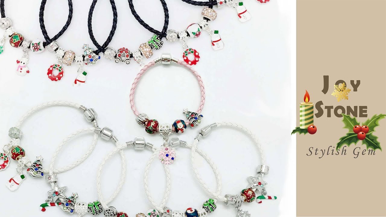 JOYSTONE Xmas Party Queen Leather Cord Bracelets Collection (聖誕皮繩手鍊系列 ...