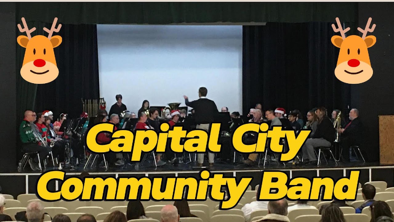 Capital City Community Band Concert selections - December 1, 2024 - YouTube