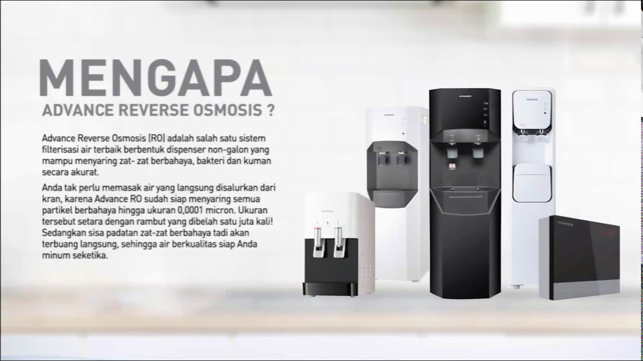 DISPENSER / RO ADVANCE ALLEGRO C1 - YouTube