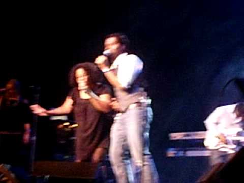 Eric Benet & Lisa Jordan as Benet singing "Only Wanna Be With You ...