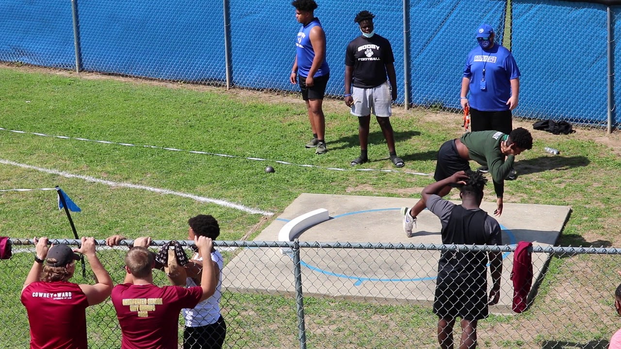 LINCOLN HS BOYS SHOT PUT TERRELL DUDLEY 40-06.75FT (GODBY TOMMY TAYLOR ...