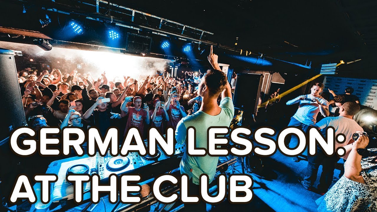 GERMAN for beginners - AT THE CLUB - YouTube