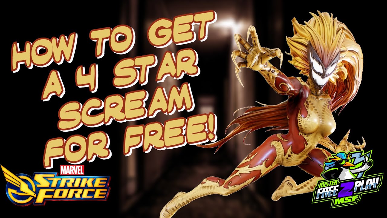 Tips For Getting Scream at 4 Stars or More - Marvel Strike Force - YouTube