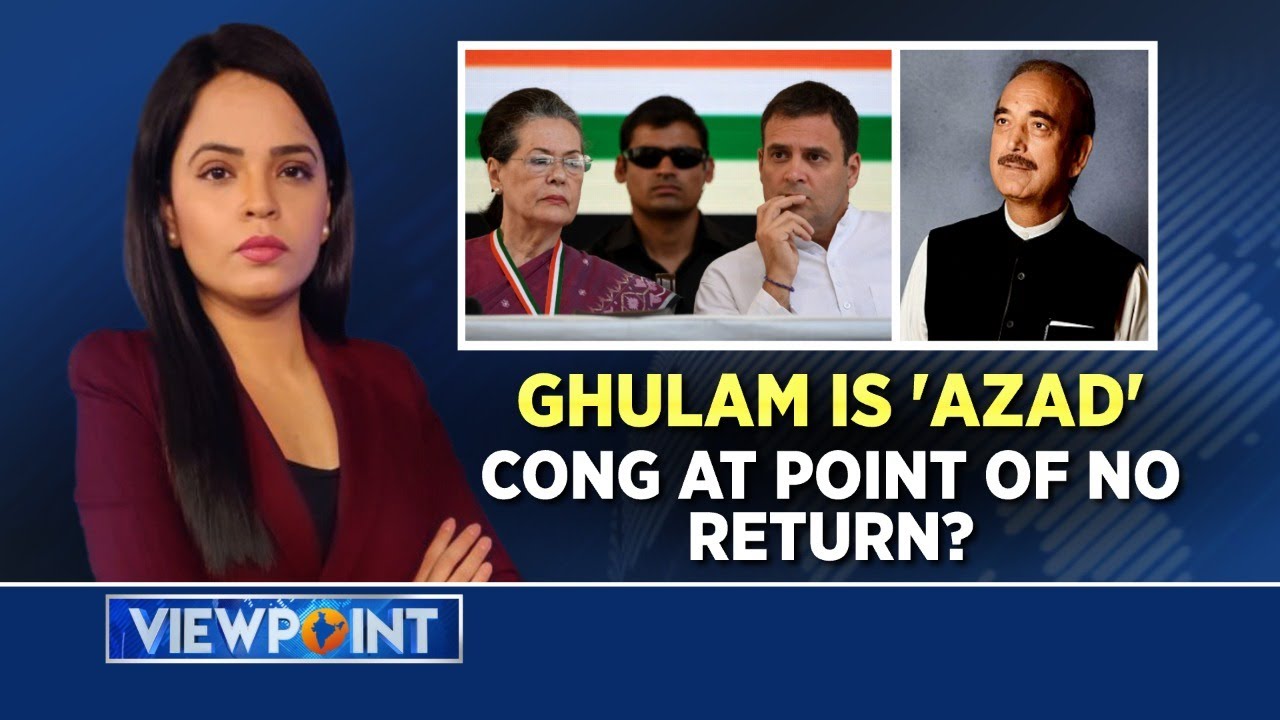 Congress News | Congress MP Calls Azad's Resignation Unfortunate ...