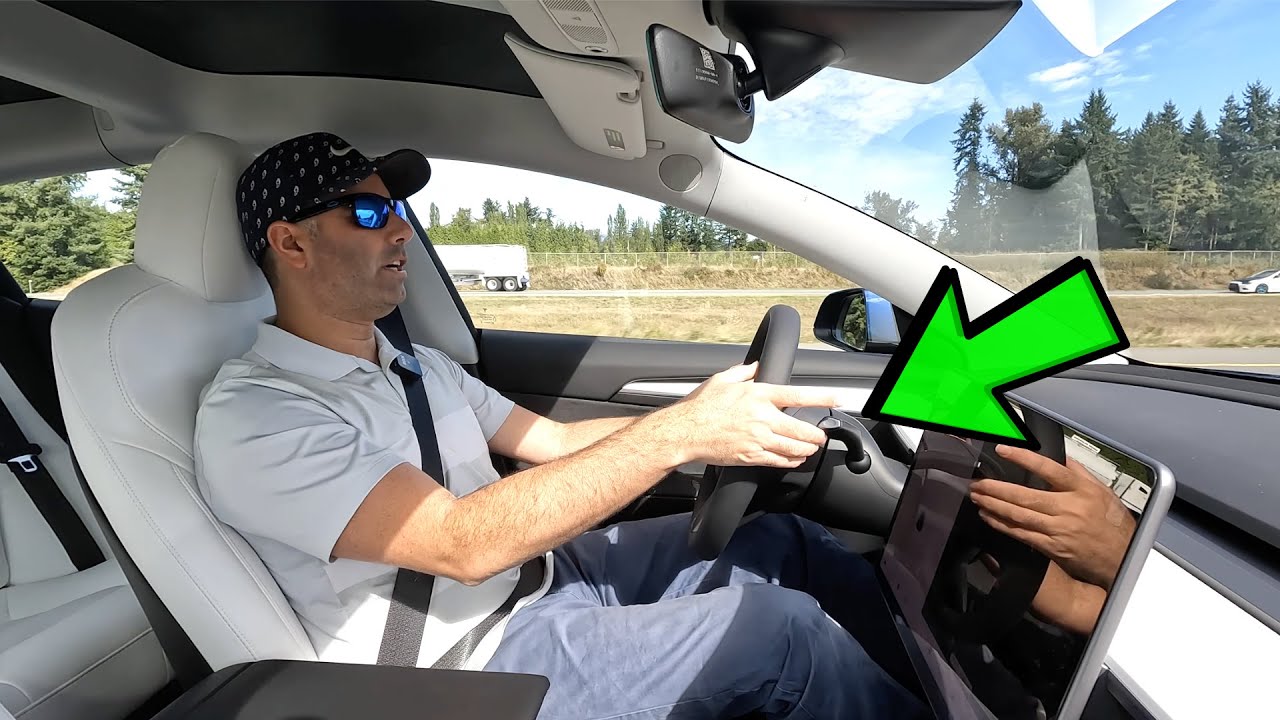 I put my Tesla in Reverse at 60mph (DO NOT TRY THIS) - YouTube