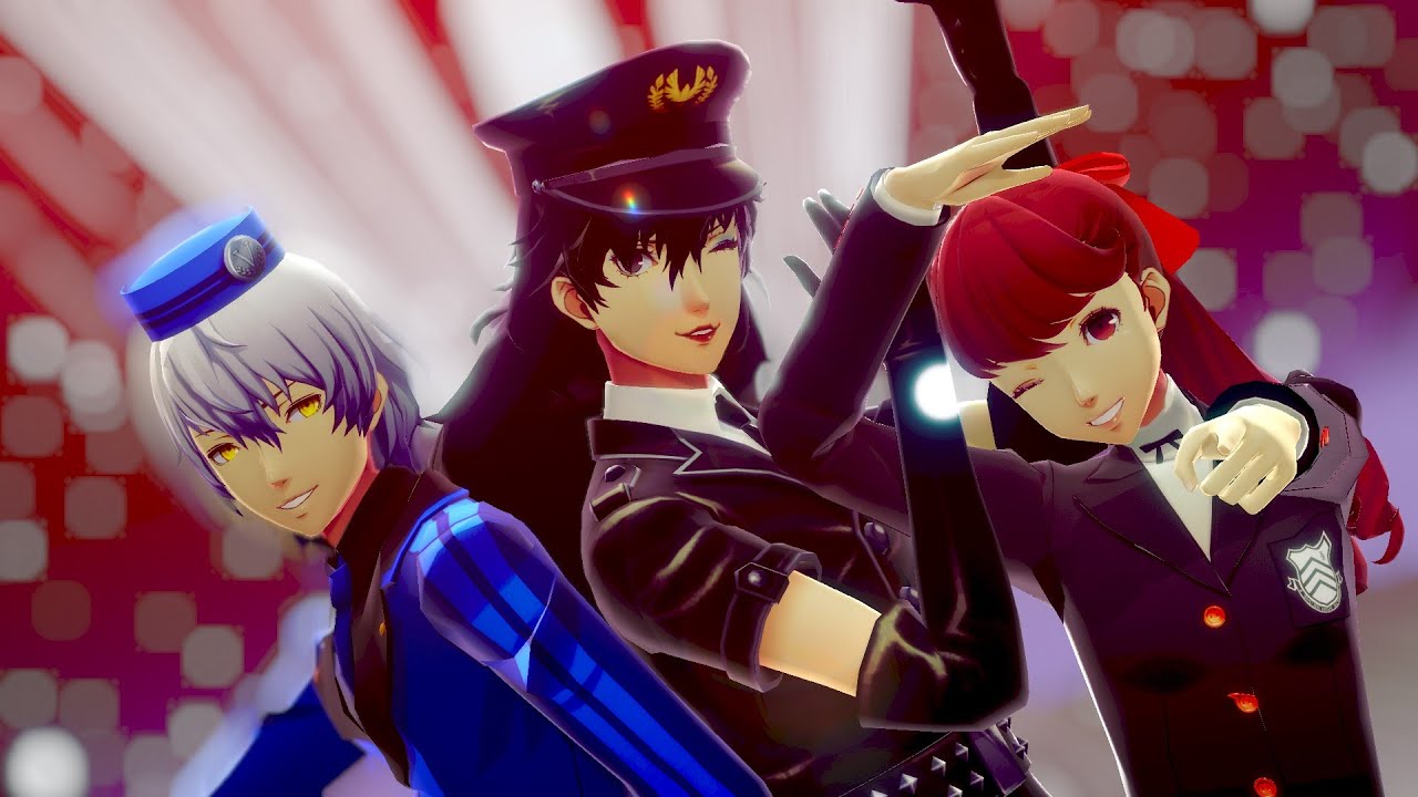 Royal Trio Dancing to Rivers in The Desert | Persona 5 Animation - YouTube