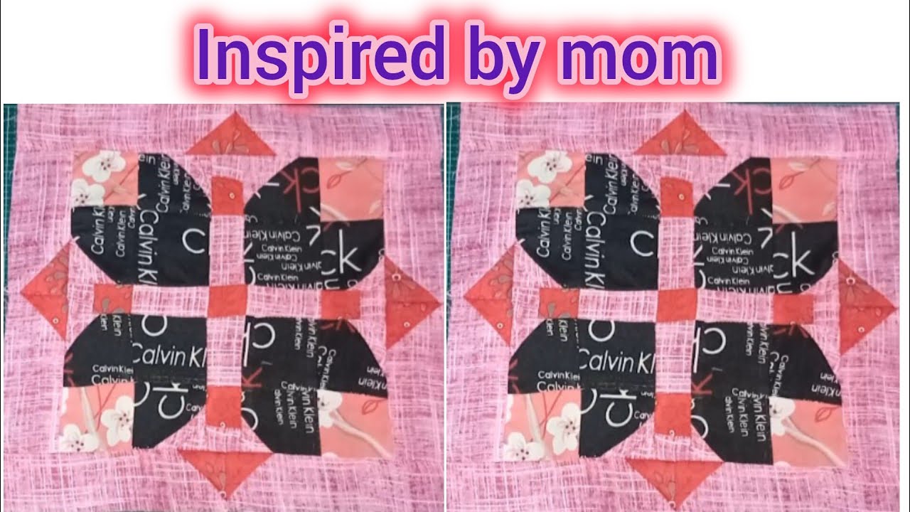 patchwork block tutorial inspired by mom easy no technicality - YouTube