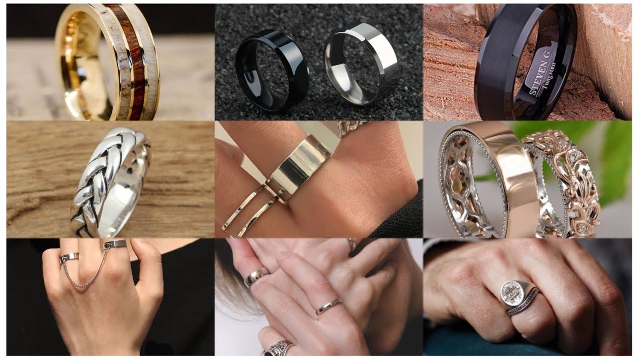 Gift Jewelry Ideas | Men's rings Beautiful Designs | Cool Jewelry ...