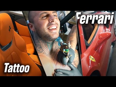 Me COMPRO un Ferrari? THALIA 😱 - MI Nuevo Tattoo | Llados